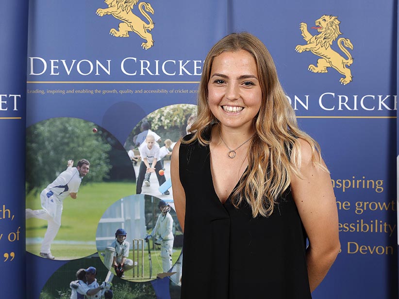 Amara Carr wins ECB young coach of the year award - Devon Cricket